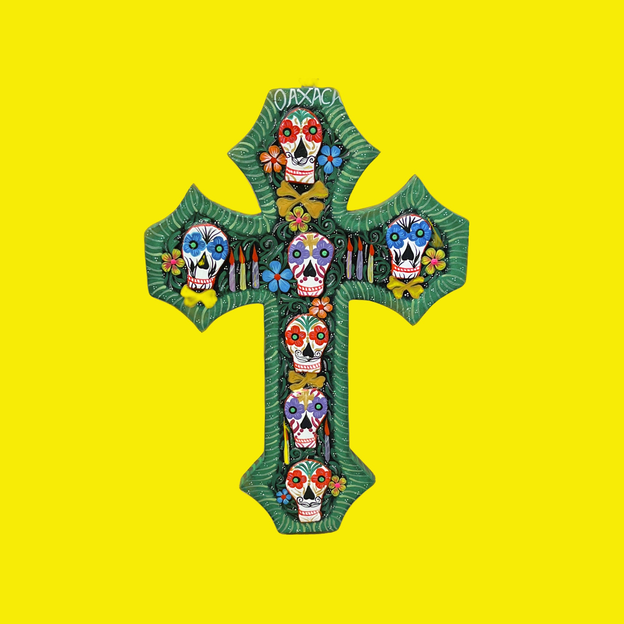 Cruz Calaveras | Copalli Mexican Folk Art